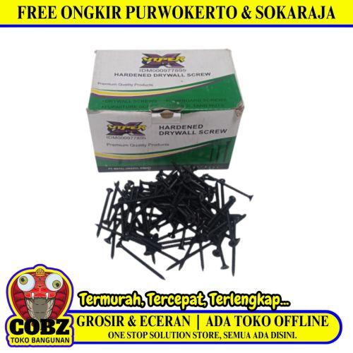 #6 X 2 IN / VIPER Sekrup Gypsum Screw Plafon Board GRC Hitam Dus – COBZ ...